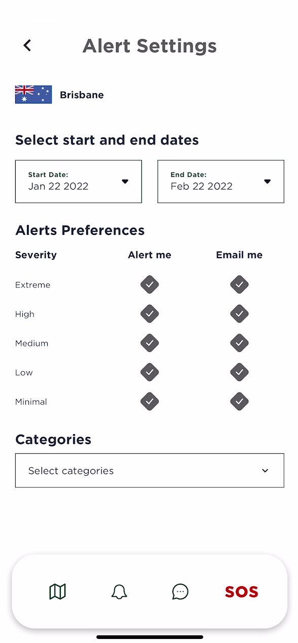 Using the AlertTraveler® Mobile App – Terra Dotta